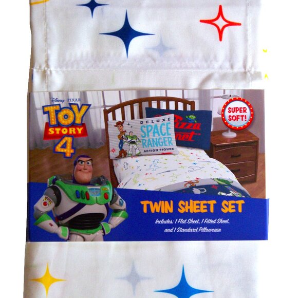 Toy Story 4 | Bedding | Toy Story 4 Twin Sheet Set Disney Pixar Woody ...